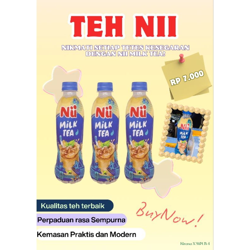 Jual Teh NII Varian : Milk Tea | Shopee Indonesia
