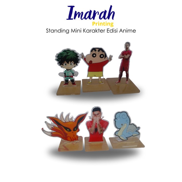 Jual IMARAH - Custom Standing Mini Character Akrilik Edisi Anime ...