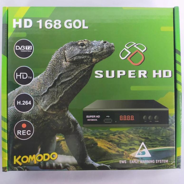 Jual Set Top Box STB Super HD 168 Gol Komodo | Shopee Indonesia