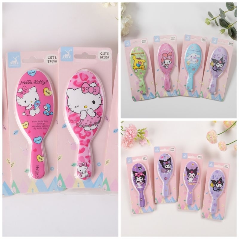 Jual [TokoPablo] Sisir Anak Karakter Hello Kitty Kuromi Cinnamoroll ...