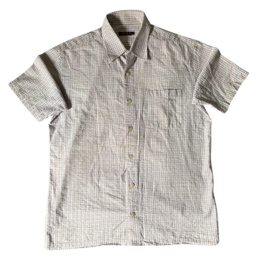 Jual Light Grey Pattern Shirt | Shopee Indonesia
