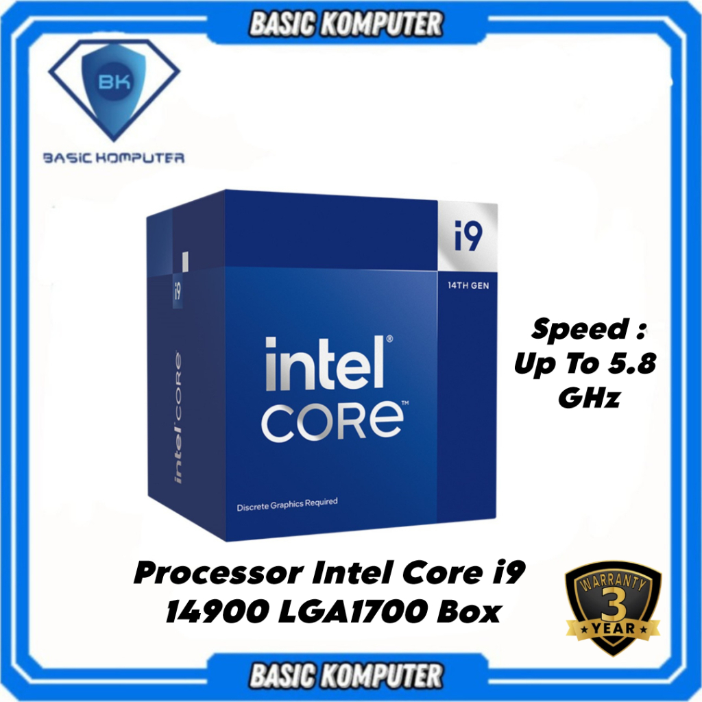 Jual Processor Intel Core I9 14900 BOX LGA1700 | Shopee Indonesia