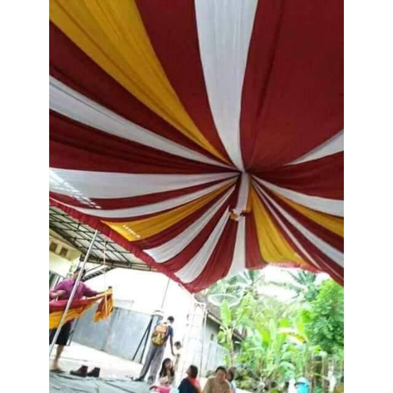 Jual plafon Tenda balon ukuran 6 meter x 6 meter | Shopee Indonesia