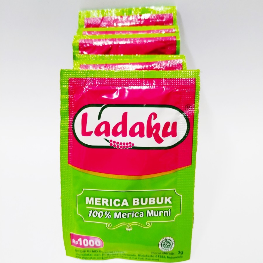 Jual Desaku Merica Bubuk/ Ladaku 12x3gr (1Renceng) | Shopee Indonesia