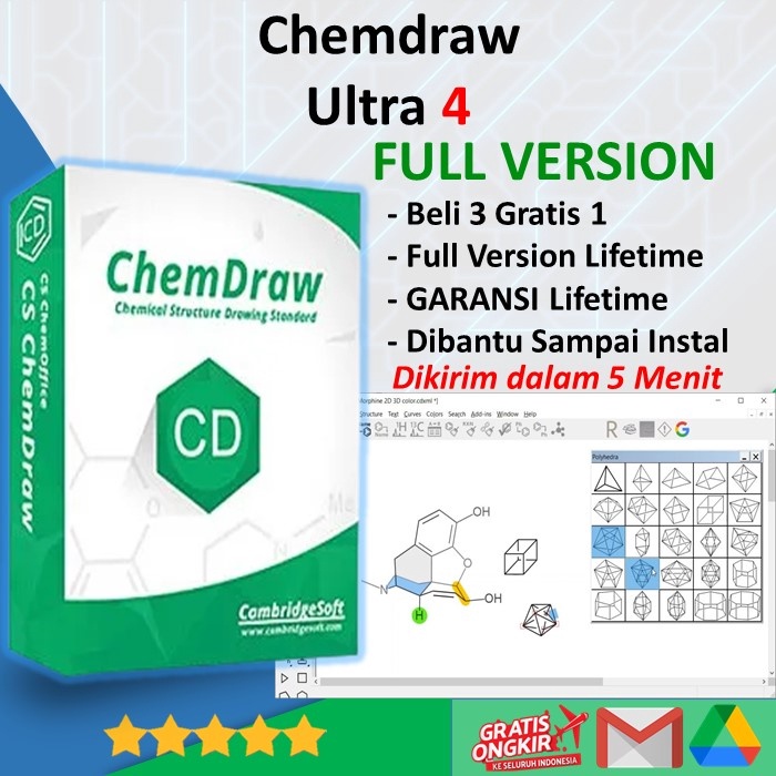 Jual ChemDraw Ultra 12 Full version untuk laptop PC KOMPUTER Windows Full CHEM DRAW PRO | Shopee ...