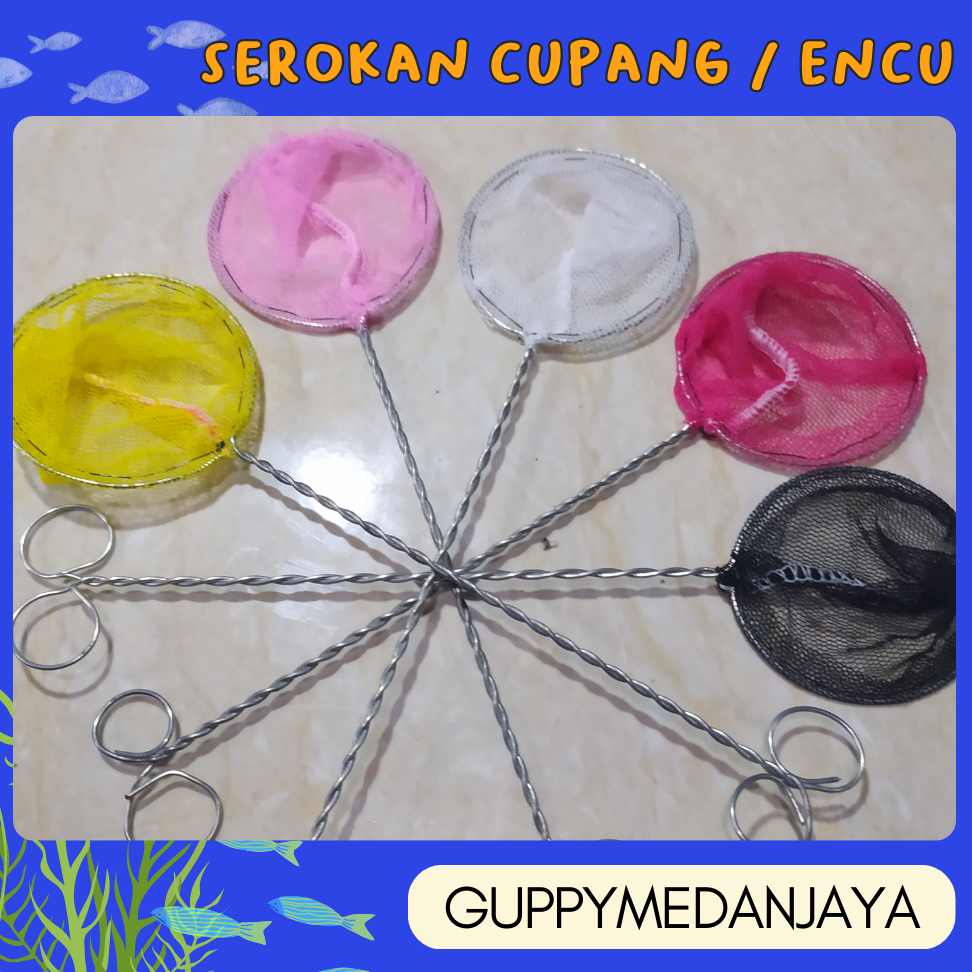 Jual serokan cupang kecil murah - saringan encu jentik kutu air ...