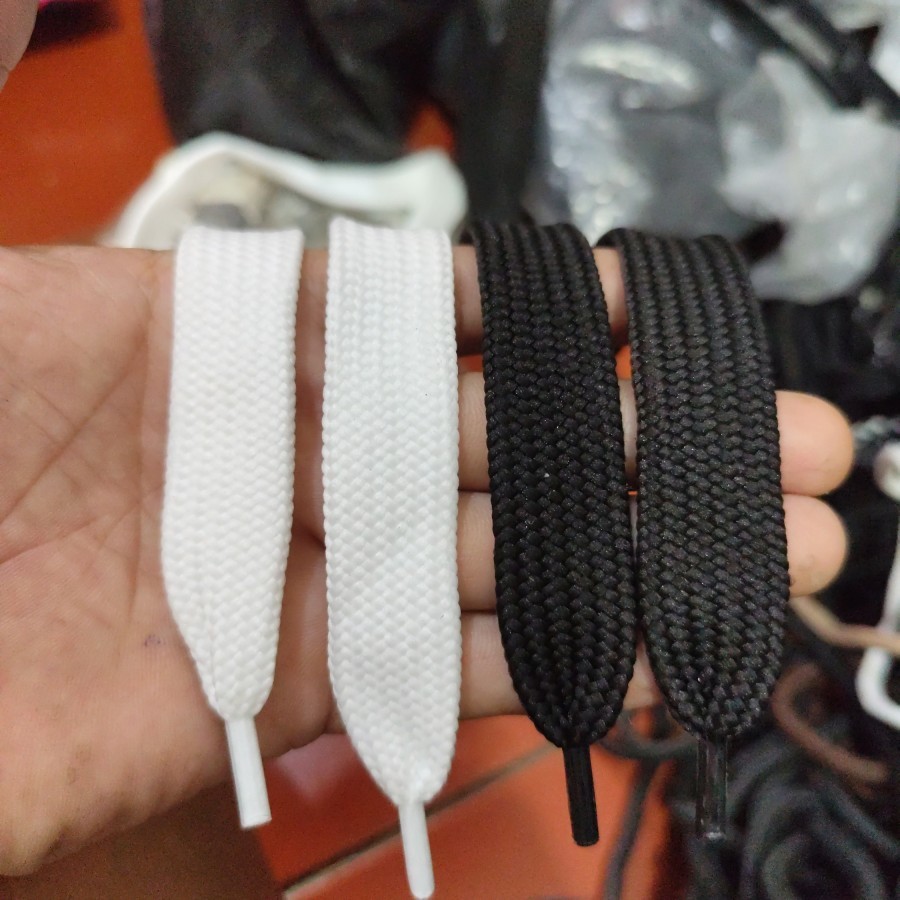 Jual TALI SEPATU GEMUK ORIGINAL 2CM TALI SEPATU GENDUT 2CM JUMBO ...