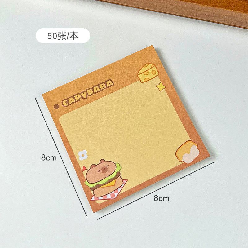 Jual Sticky note kertas catatan memo note karakter capybara | Shopee ...