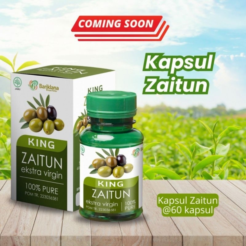 Jual King Zaitun Ekstra Virgin (Zaitun Kapsul) 60Kapsul Mengurangi ...