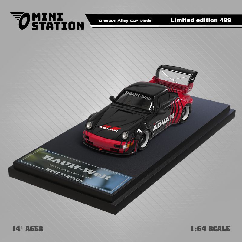 Jual Diecast 1:64 Mini Station RWB GT High Tail Limited Edition ...