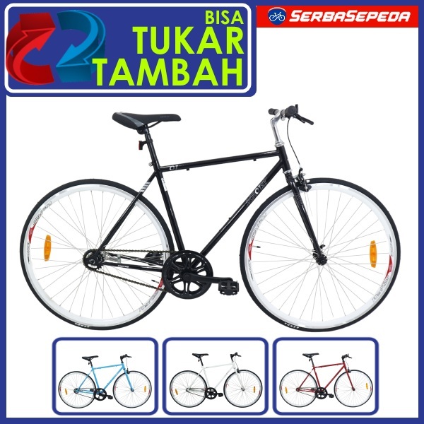 Jual Sepeda Fixie United Soloist 01 700C Rem Torpedo | Shopee Indonesia
