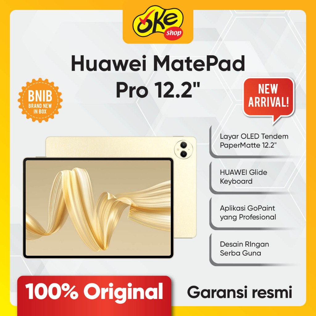 Jual HUAWEI MatePad Pro 12.2-inch Tablet | PC Level WPS | Ultra Bright ...