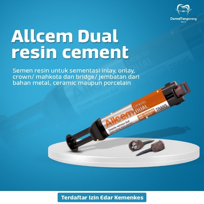 Jual Allcem Dual Care A2 / Resin Cement / Permanent Resin Cement ...