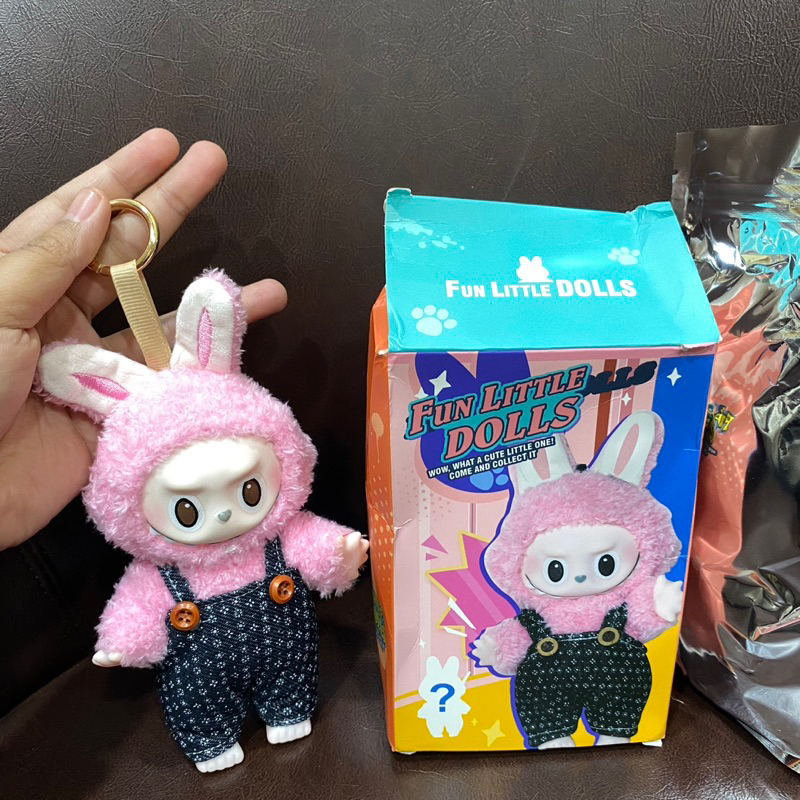 Jual Labubu Warna Pink Kepala Botak | Shopee Indonesia