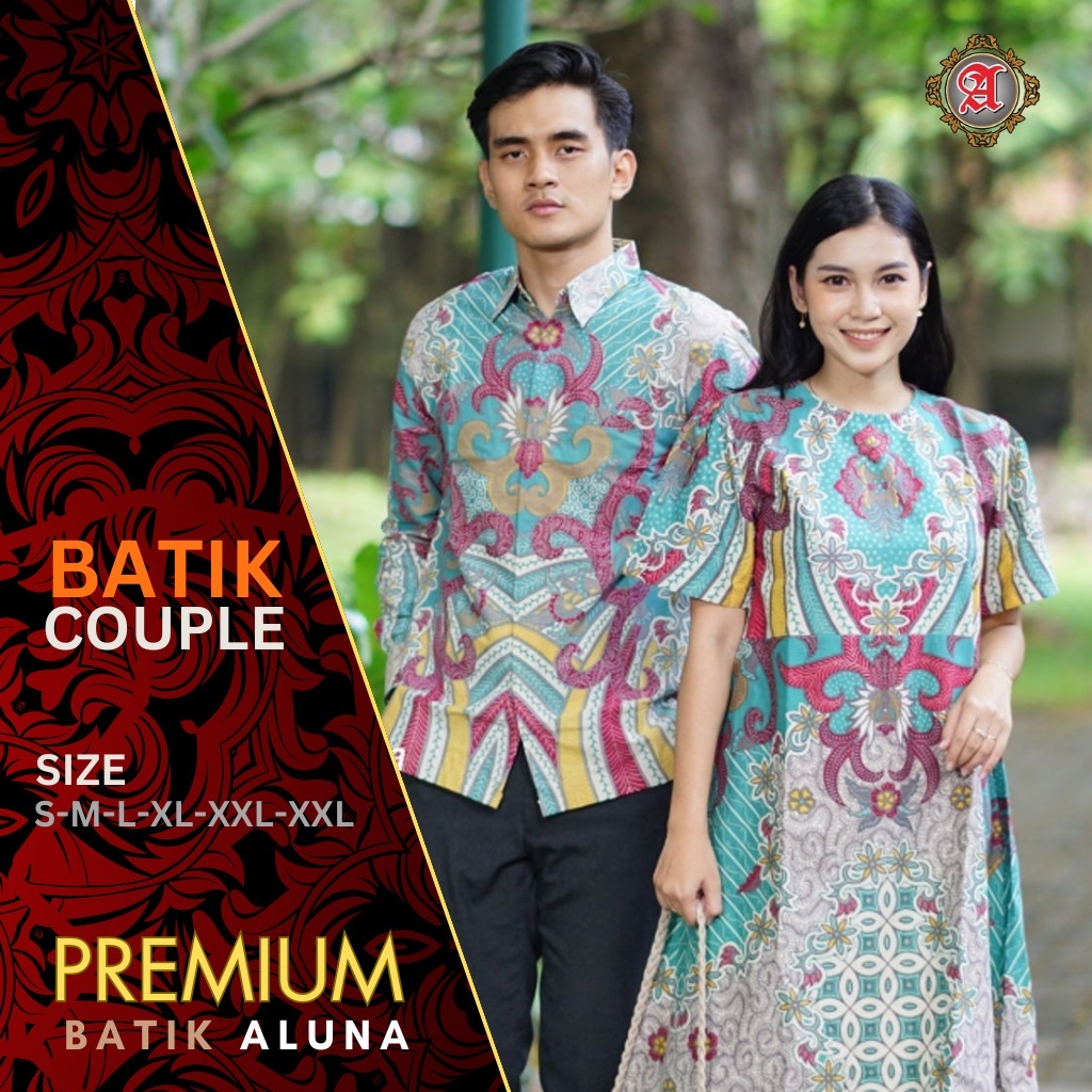 Jual Batik Couple Premium CBA 071 | Shopee Indonesia