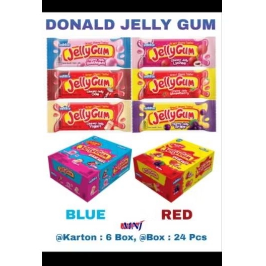 Jual donald jelly gum 1 box isi 24 pcs | Shopee Indonesia