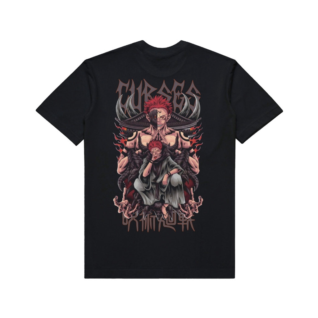 Jual RHID - Kaos Anime Japanese Jujutsu Kaisen Curses 24s Unisex ...