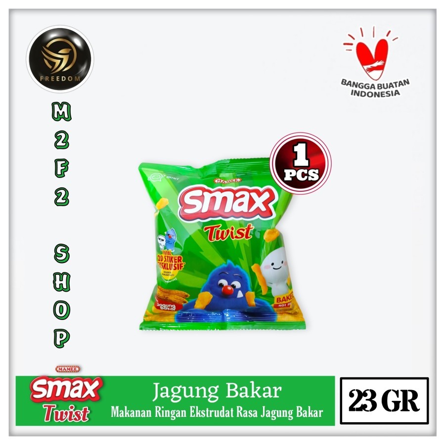 Jual Mamee Smax Twist Jagung Bakar | Roasted Corn Flavour Sachet - 23 ...