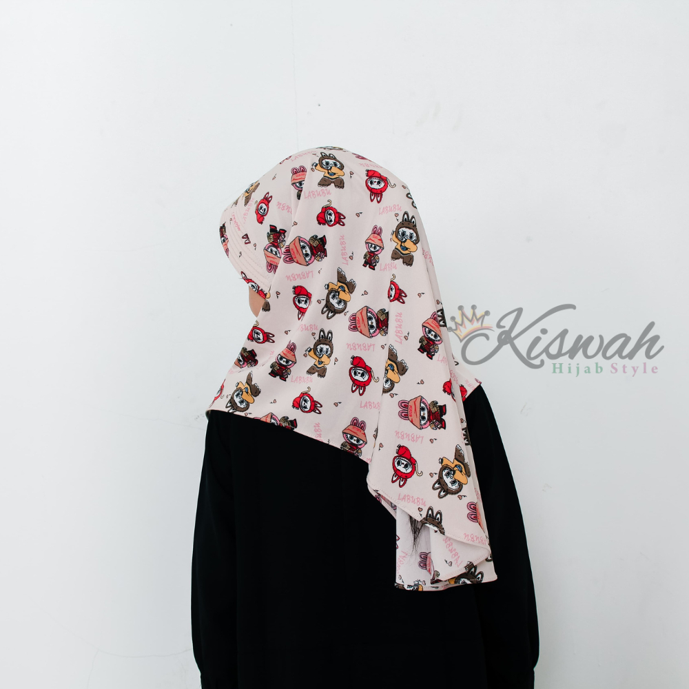 Jual Kiswah - Hijab Instan LABUBU hijab Motif LABUBU - Muslim Kerudung ...