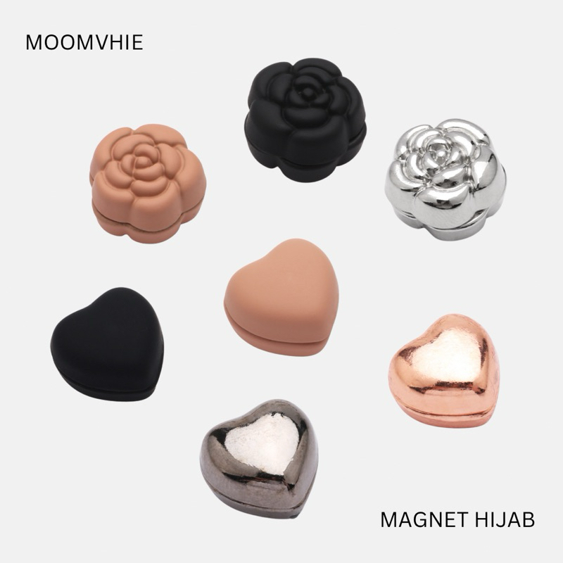 Jual Moomvhie - Magnet Hijab Anti Slip Pin Magnet Kerudung Aksesoris ...