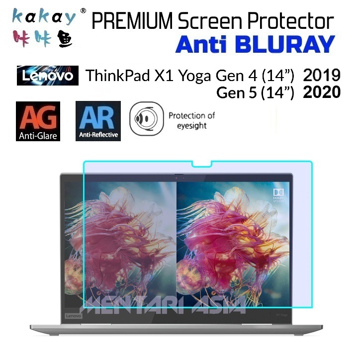 Jual Screen Protector Lenovo THINKPAD X1 YOGA Gen-4 (2019) Gen-5 (2020 ...