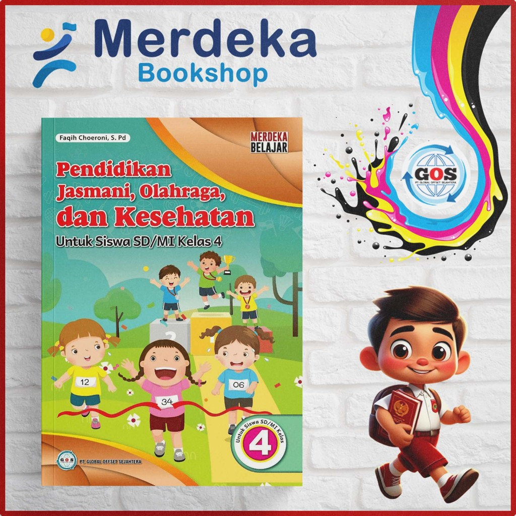 Jual Buku Siswa PJOK SD/MI Kelas 4 Kurikulum Merdeka - GOS | Shopee Indonesia