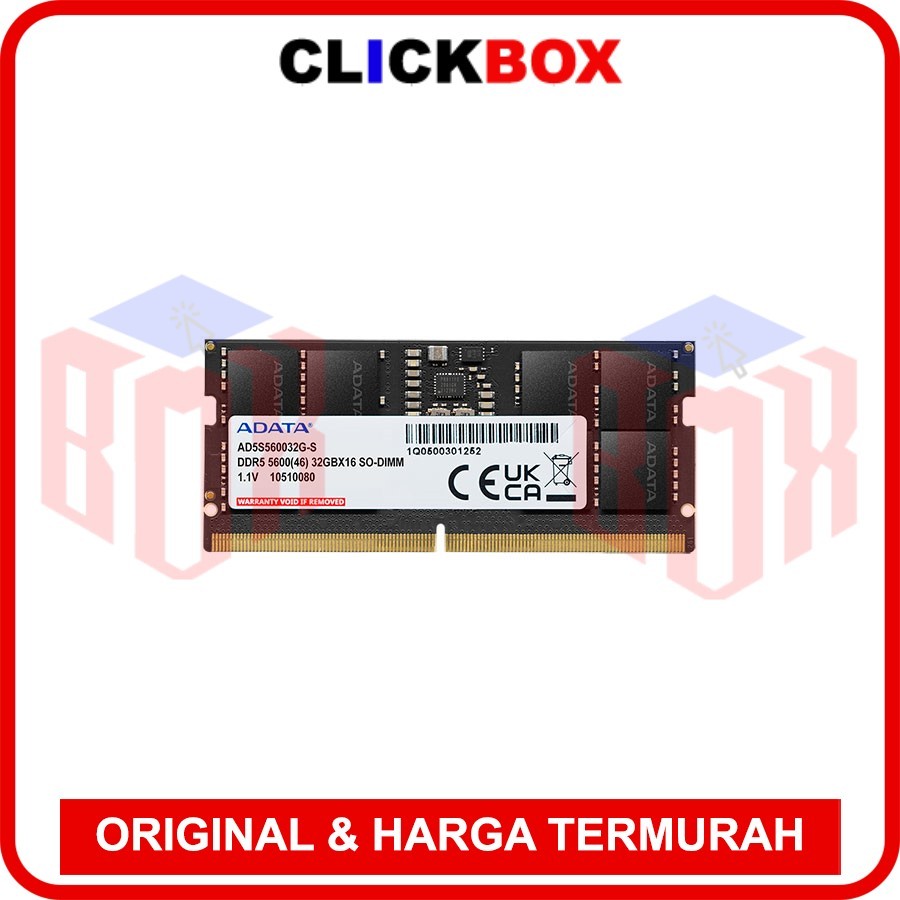 Jual Adata Ddr5 5600 So Dimm Memory Module Shopee Indonesia