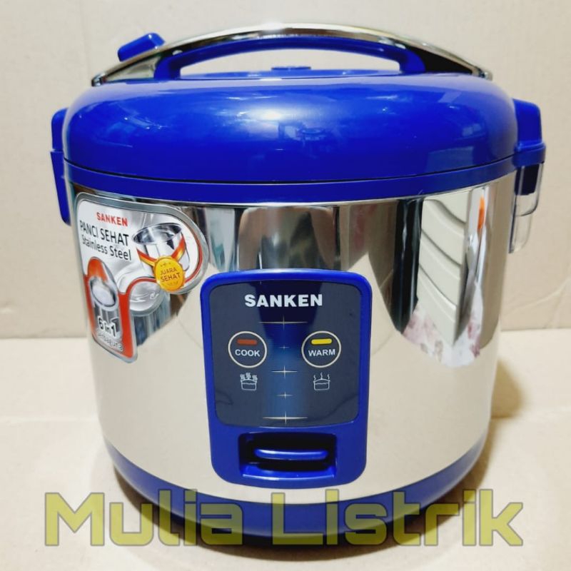 Jual SANKEN magicom 1.8L rice cooker full panci stainlees stel | Shopee ...