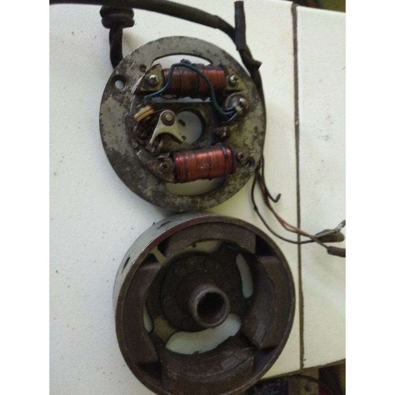Jual magnet dan spul motor Yamaha Ls tri 3.original | Shopee Indonesia