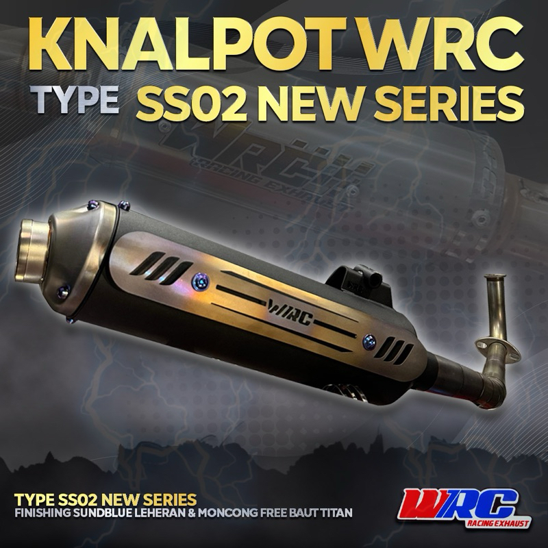 Jual KNALPOT RACING WRC SS02 NEWSERIES BLUECOTING VARIO, NMAX, PCX, AEROX | Shopee Indonesia
