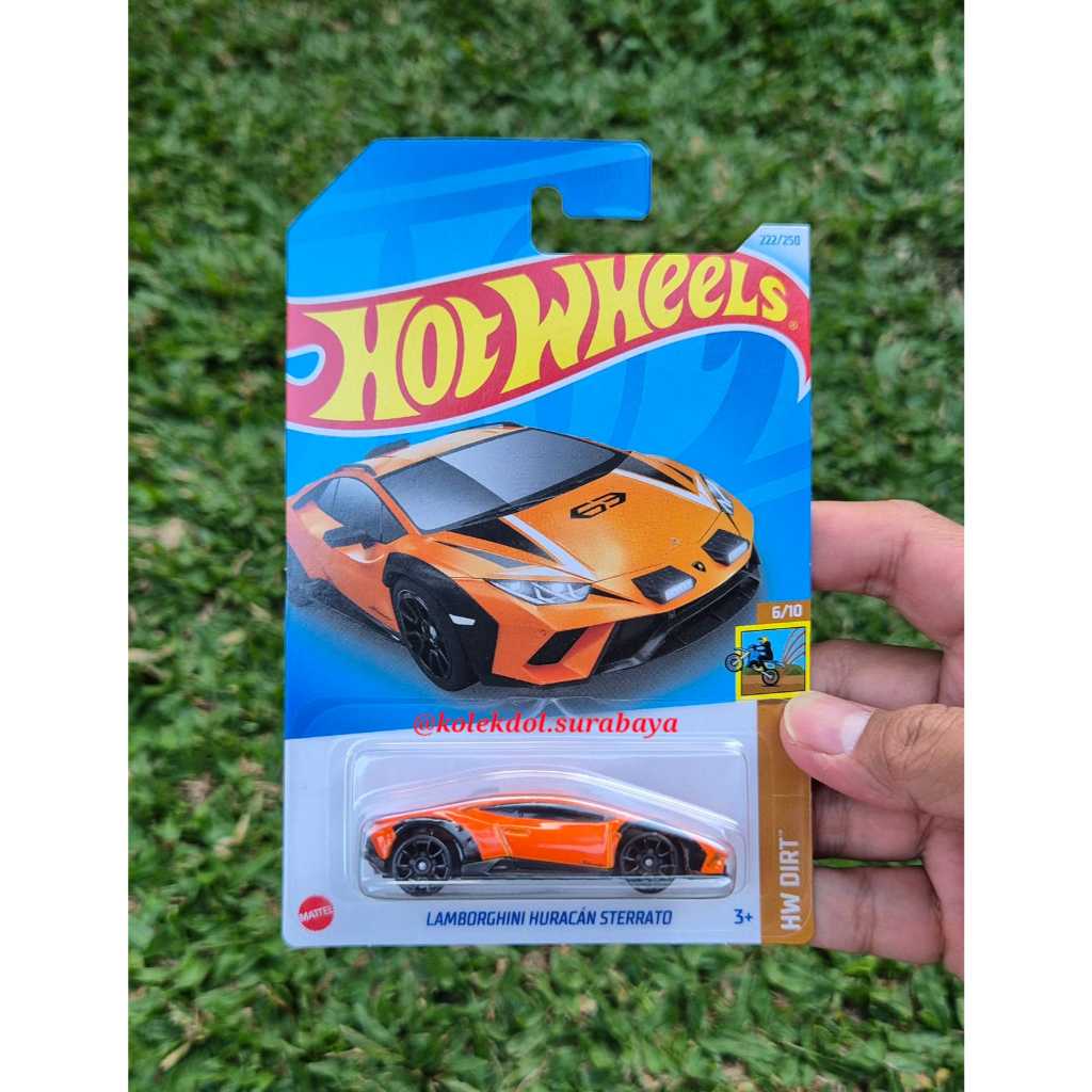 Jual Hot Wheels Lamborghini Huracan Sterrato orange original | Shopee ...