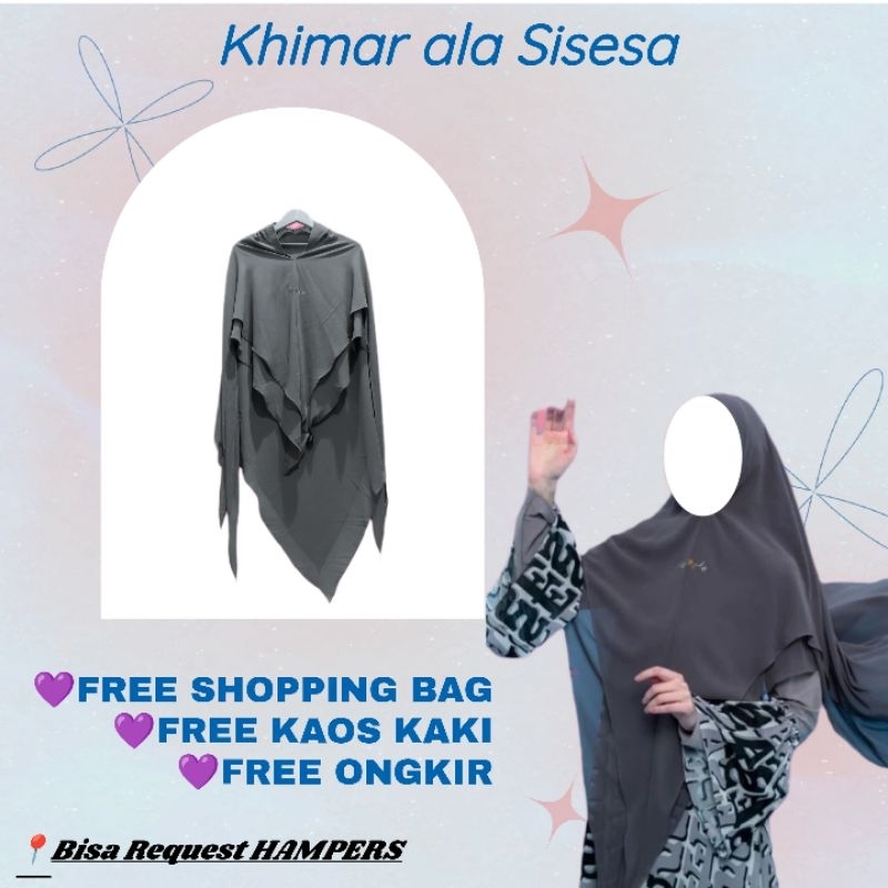 Jual Khimar Syari ArtisnRealpict like ORI SISESA SUMAYYA NAUMI JILBAB ...