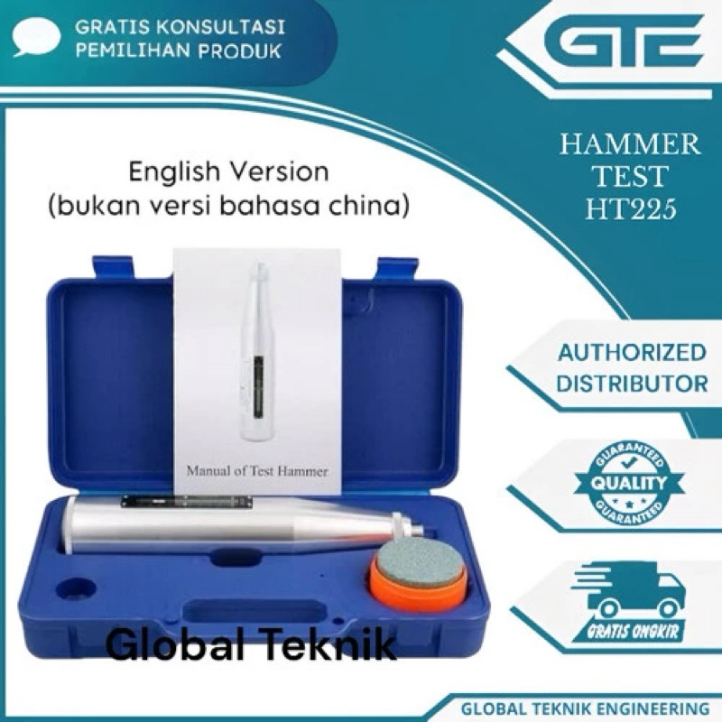 Jual Concrete Hammer Test HT-225 Alat Uji Beton HT225 Tester HT 225 ...