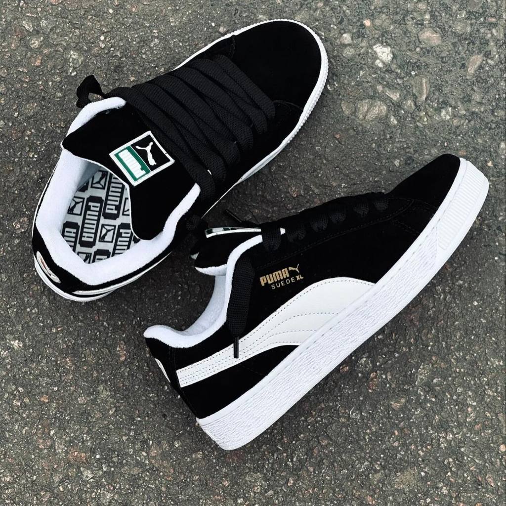 Jual Sepatu Sneakers Suede XL Basic Black Sepatu PUMA SUEDE XL Grade ...