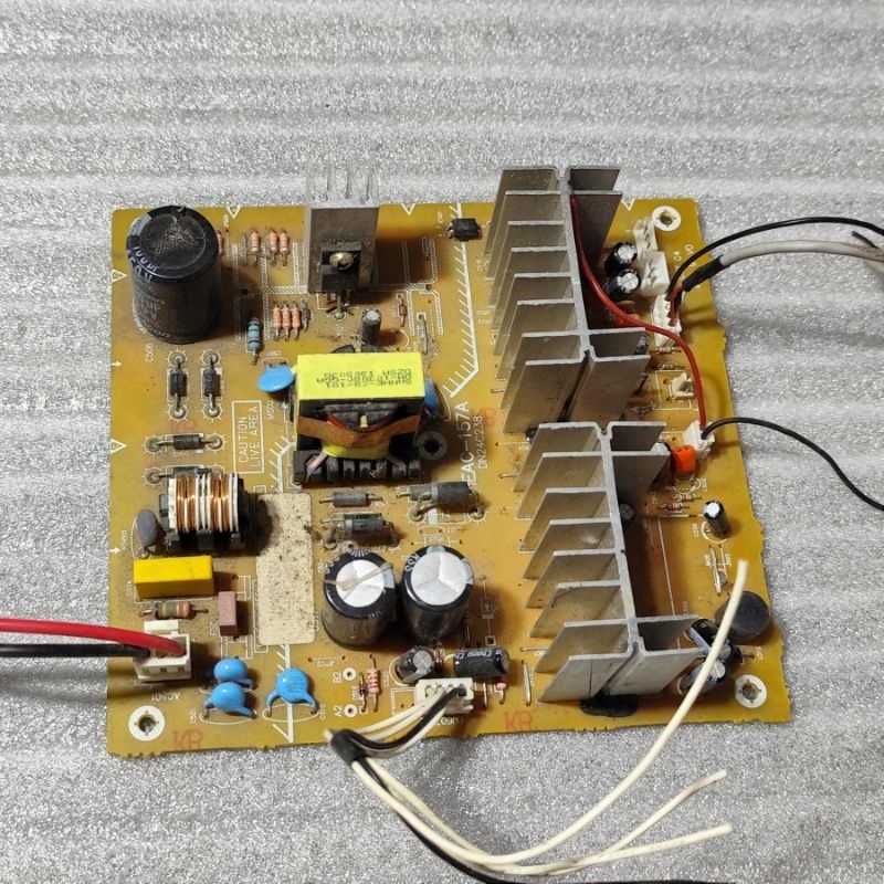 Jual Kit mesin aktif power amplifier bekas copotan speaker aktif ...