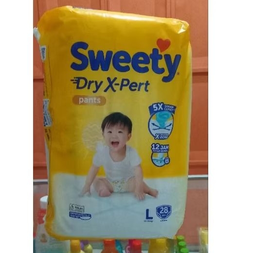 Jual Pampers Popok Sweety Tipe Celana L | Shopee Indonesia