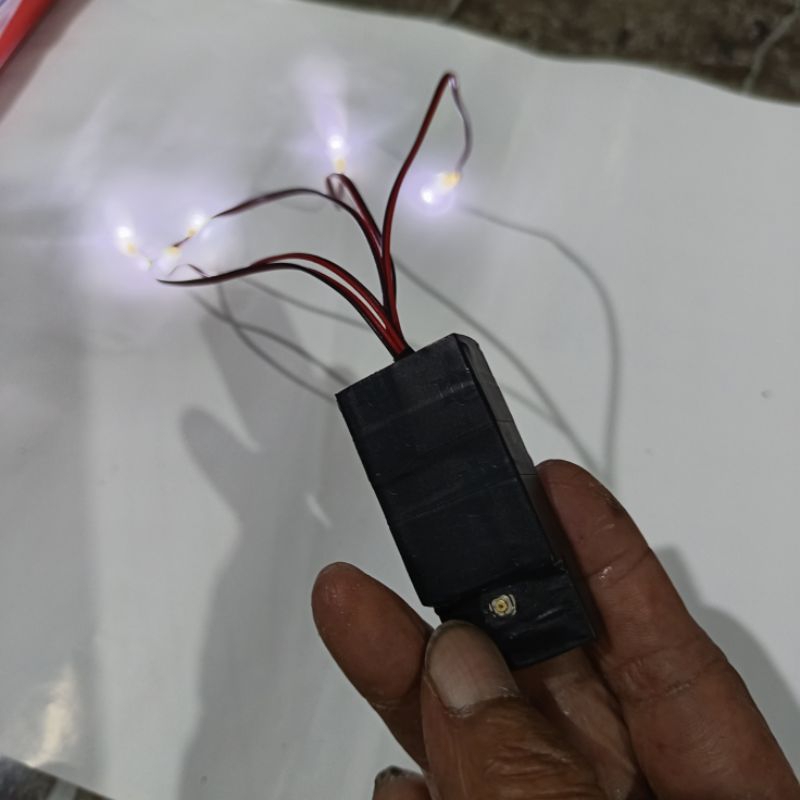 Jual lampu Matrix miniatur batrai cas cocok untuk miniatur Bus dan truk ...