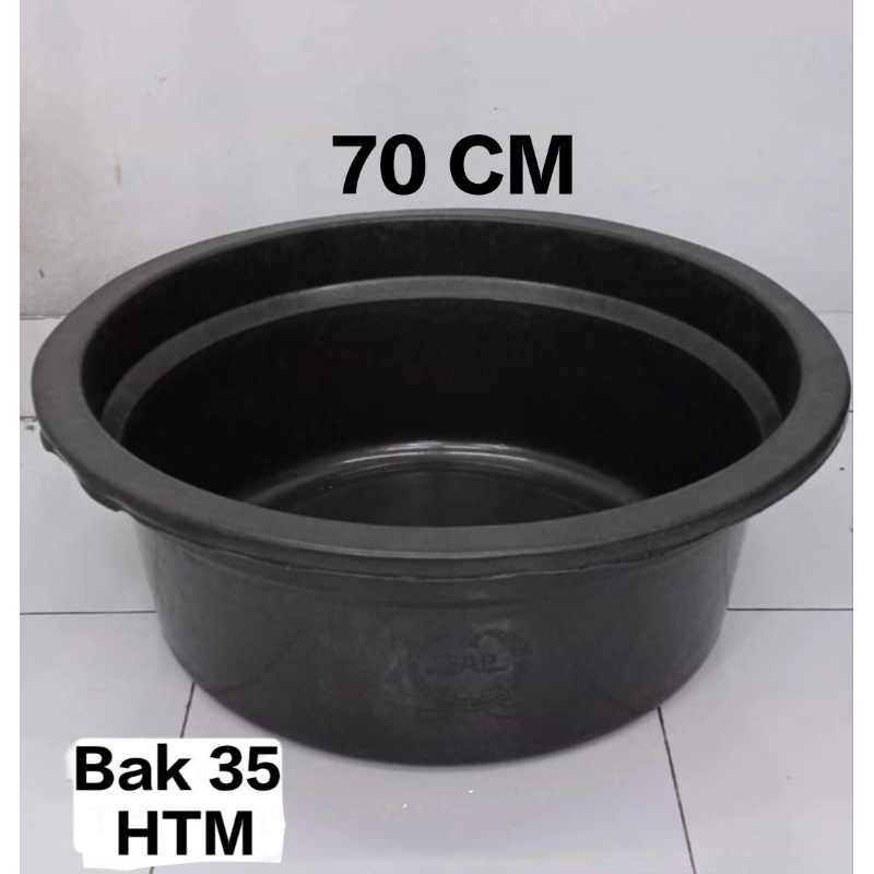 Jual Bak jumbo 70 cm Bak 35 Hitam / baskom / ember | Shopee Indonesia