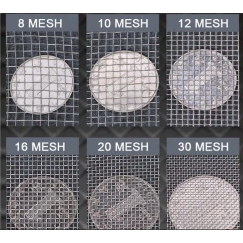 Jual Kawat wiremesh mesh 10 ss304 / kawat nyamuk mesh 10 lebar 1meter ...