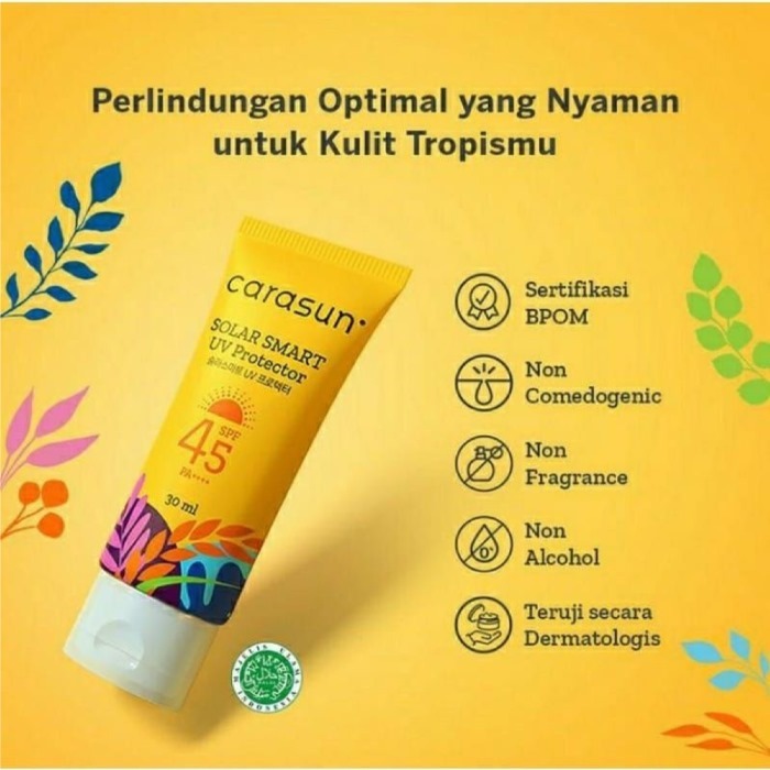Jual Carasun Solar Smart UV Light Sunscreen SPF 50+ PA+++ 30g | Shopee Indonesia