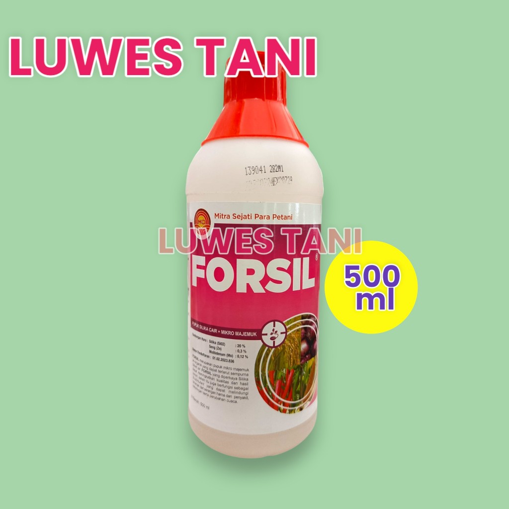 Jual Pupuk Forsil Silika Cair 500 Ml Pupuk Silica Shopee Indonesia