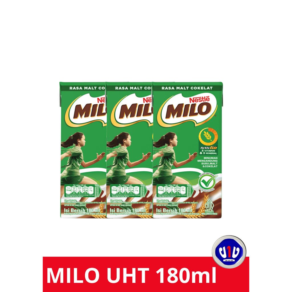 Jual MILO Choco Malt UHT 180ml | Shopee Indonesia