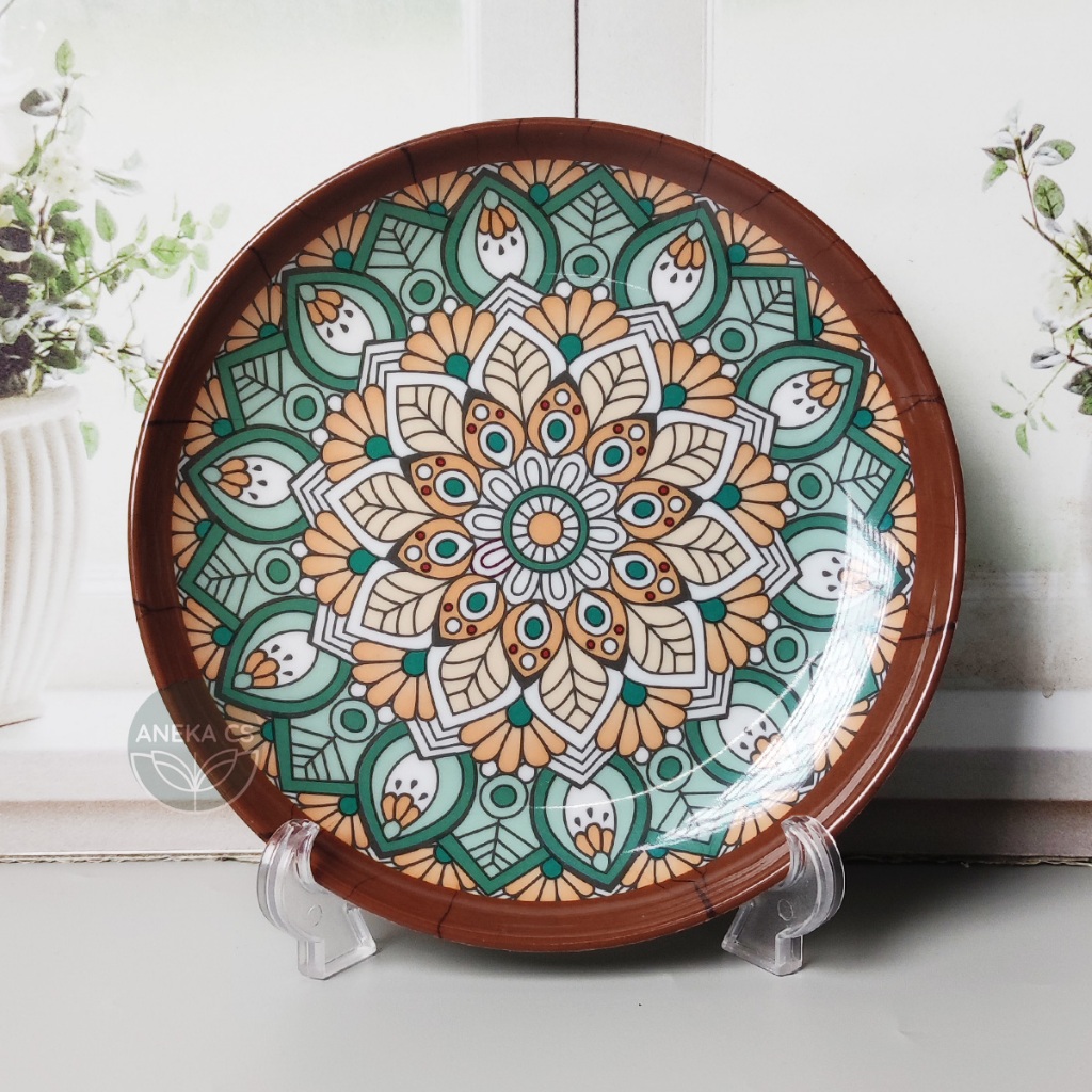 Jual Piring Melamin Estetik 8 inch - Piring Aesthetic - Piring Cafe ...