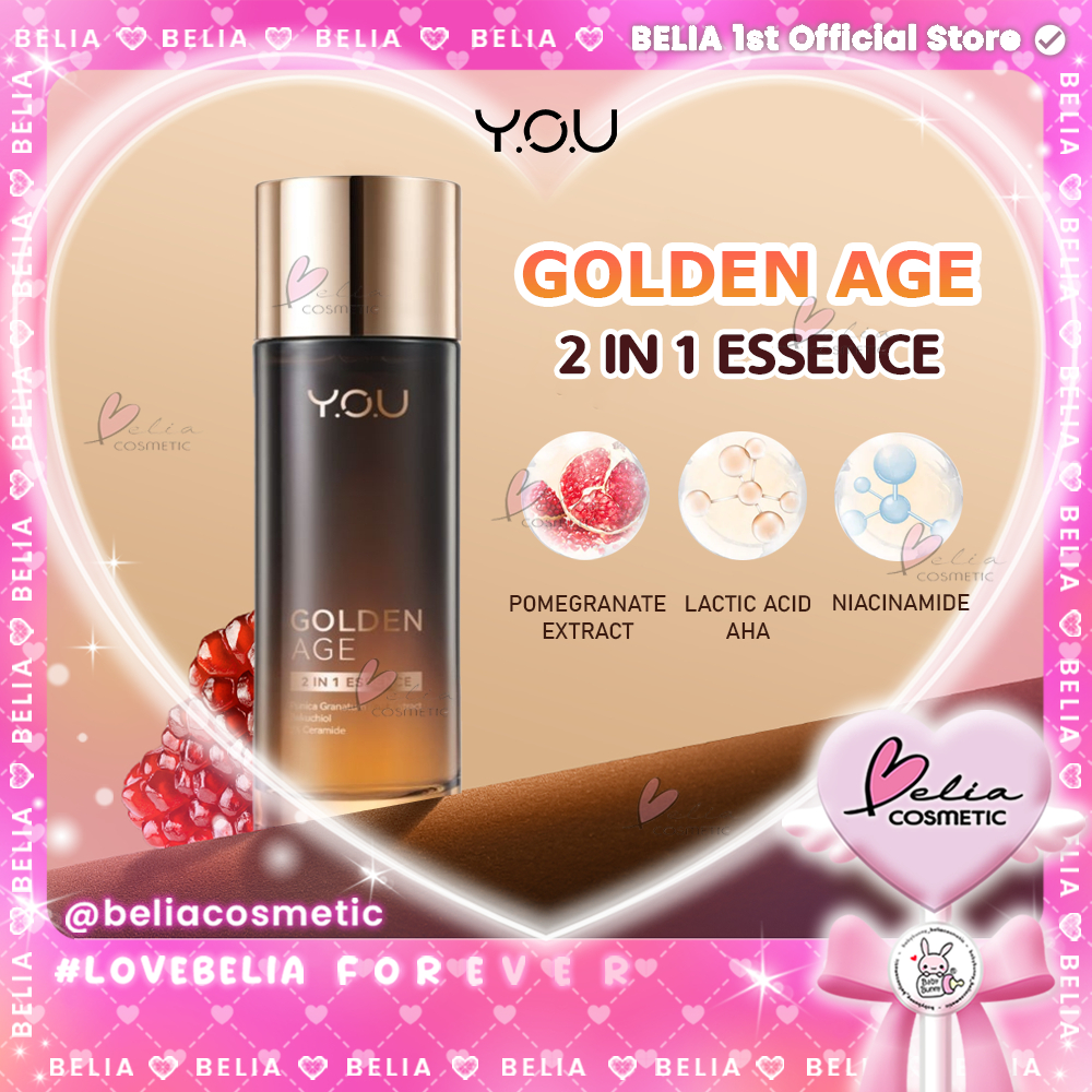 Jual BELIA YOU Golden Age 2in1 Essence 100ml [1 Step For 8 Skin ...