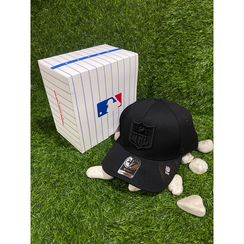 Jual IDE CLOTHES Tag Logo NFL Black On Black Unisex MLB | Shopee Indonesia