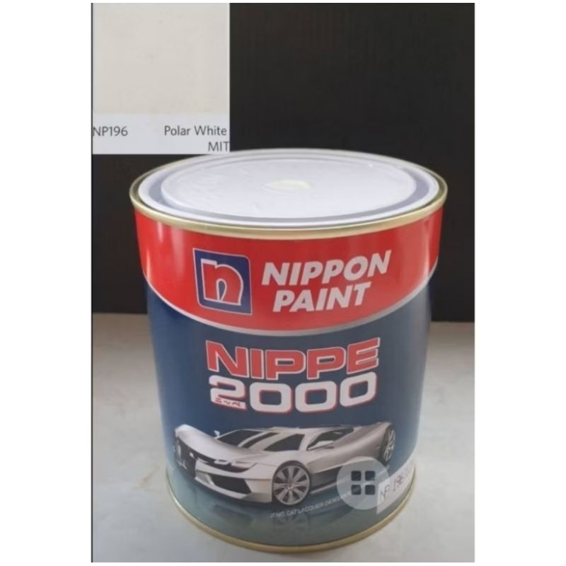 Jual Cat Nippe 2000 Nippon Paint Warna Putih Tulang Polar White | Shopee Indonesia
