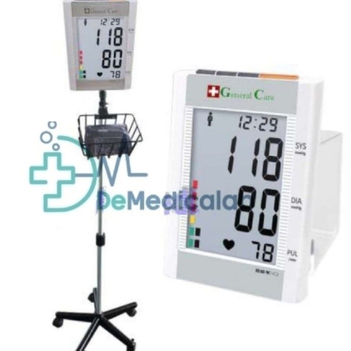Jual Tensimeter Digital Tensi Otomatis Automatic Blood Pressure Monitor ...