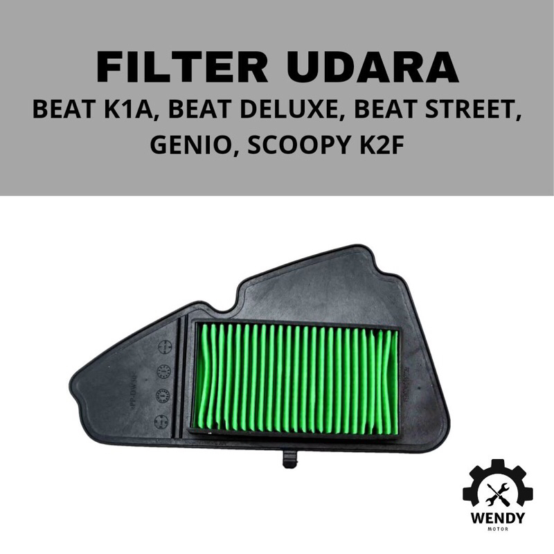 Jual FILTER UDARA HONDA BEAT K1A, BEAT STREET, BEAT DELUXE, GENIO ...