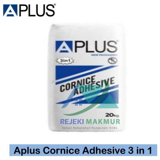 Jual Compon Gypsum Aplus 20 kg/ Kompon Aplus 20kg / Cornice adhesive ...
