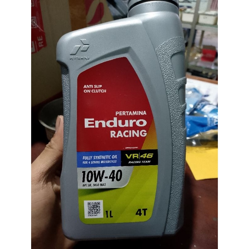 Jual OLI ENDURO RACING FULLY SYNTHETIC, ANTI SLIP 10W-40 1L FOR 4T ( VR ...